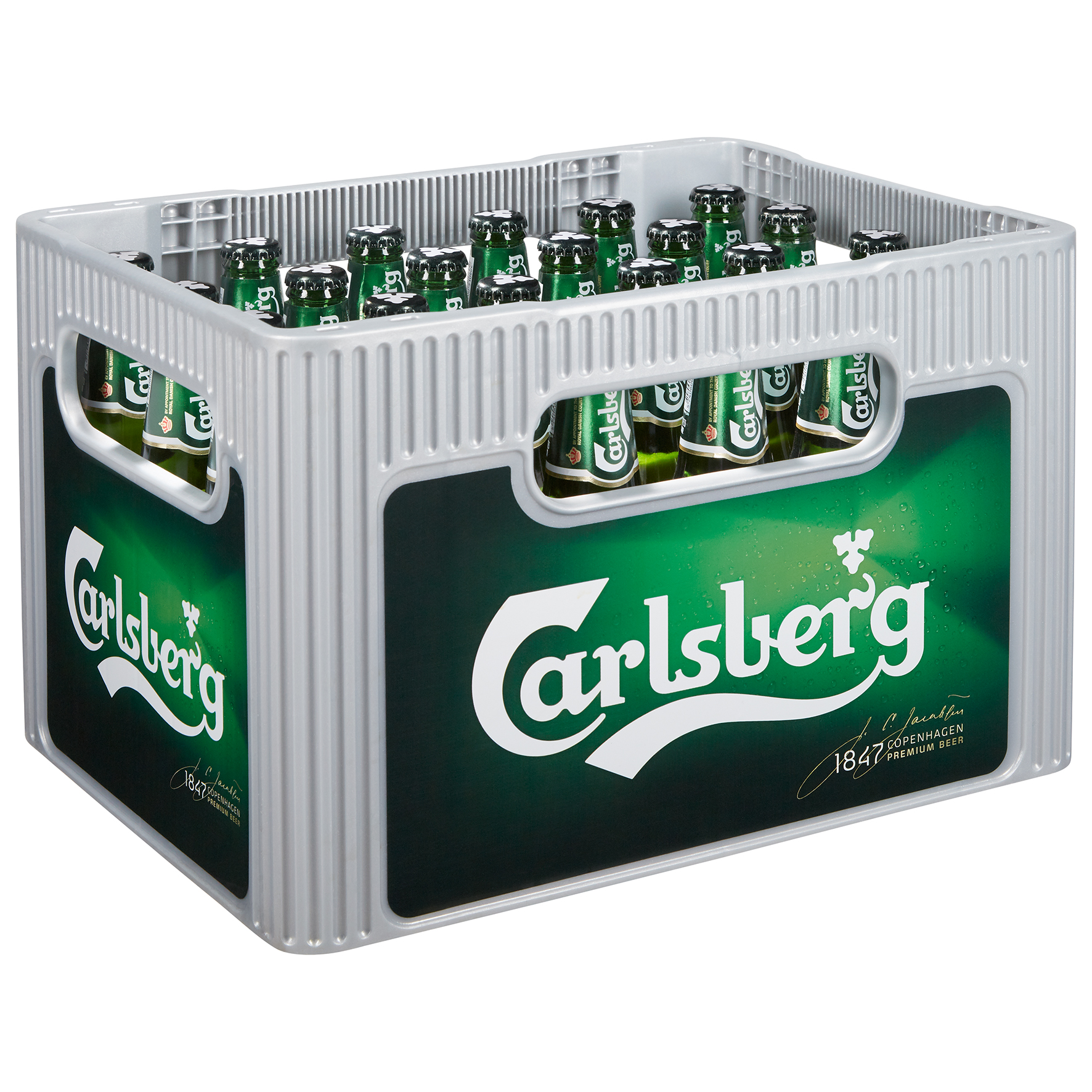 Carlsberg Beer 24x0,33 Mehrweg | Pilsener | Bier | Getränke- Shop ...